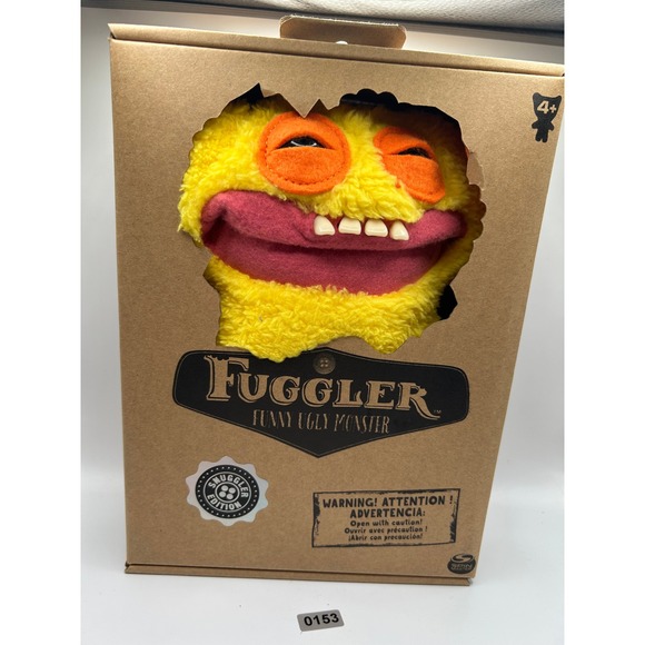 Fuggler | Toys | Fuggler Funny Ugly Monster Plush Toy Yellow Orange ...